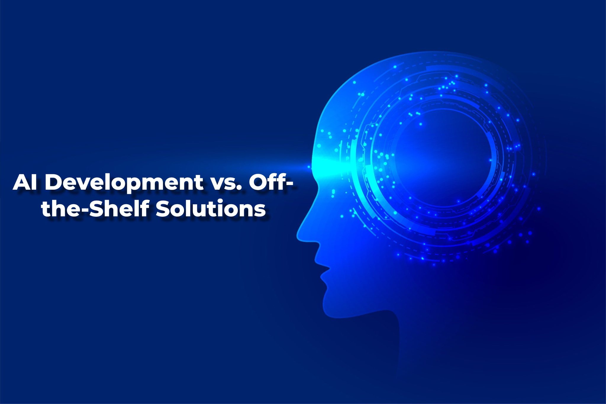 AI Development vs. Off-the-Shelf: Comparing the Differences